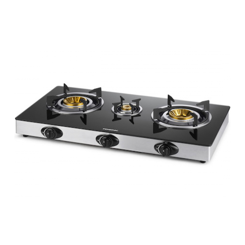 Pensonic 3 Burner Gas Cooker Stove PGC-3201G | Seng Huat